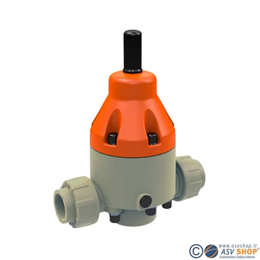 Riduttori di pressione in PVC, PP e PVDF: Compra riduttori online