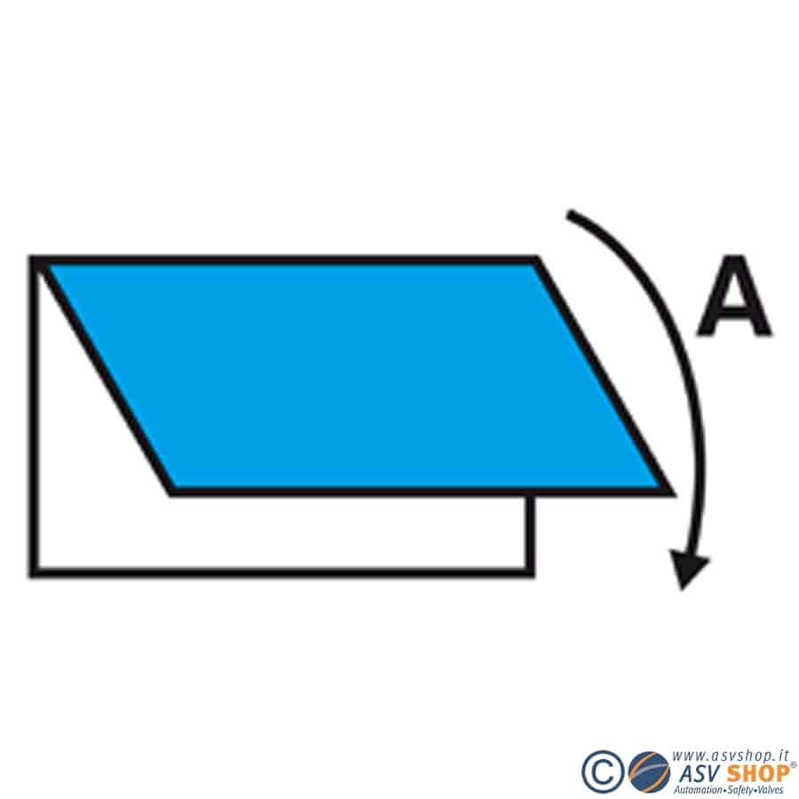 NEW IMO FIRE CONTROL SIGN, closing device for ventilation 'A', adesivo ...